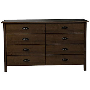 Venture Horizon 8 Drawer Nouvelle Dresser Walnut