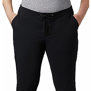 Columbia Women's Anytime Outdoor Boot Cut Pant, Black, 8