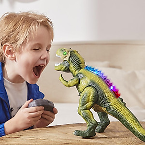 STEAM Life Dinosaur Toys for Kids 3-5,Remote Control Dinosaur Toys for Kids 8-12,Trex Toys for 4 Year Old Boys, T Rex Dinosaur Toys for Kids 5-7, Toy Dinosaurs for Boys, Toddler Dinosaur Gifts