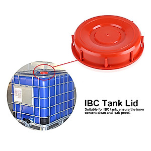 2Pcs IBC Tank Lid, Plastic IBC Tote Cover, IBC Water Tank Cover, IBC Tote Lid Cover for Chemical, Medicine, Food, etc