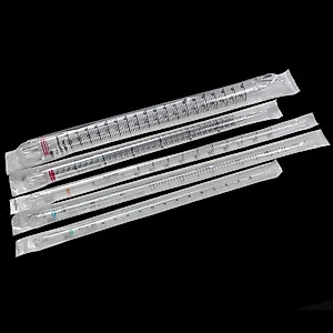 Adamas-Beta Serological Pipette,5mL Capacity,Standard Tip,Blue Striped,Individually Wrapped(Case of 50)