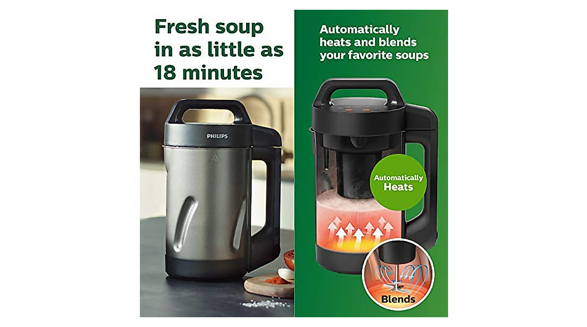 Philips Soup & Smoothie Maker | Quick Homemade Meals in 18 Min