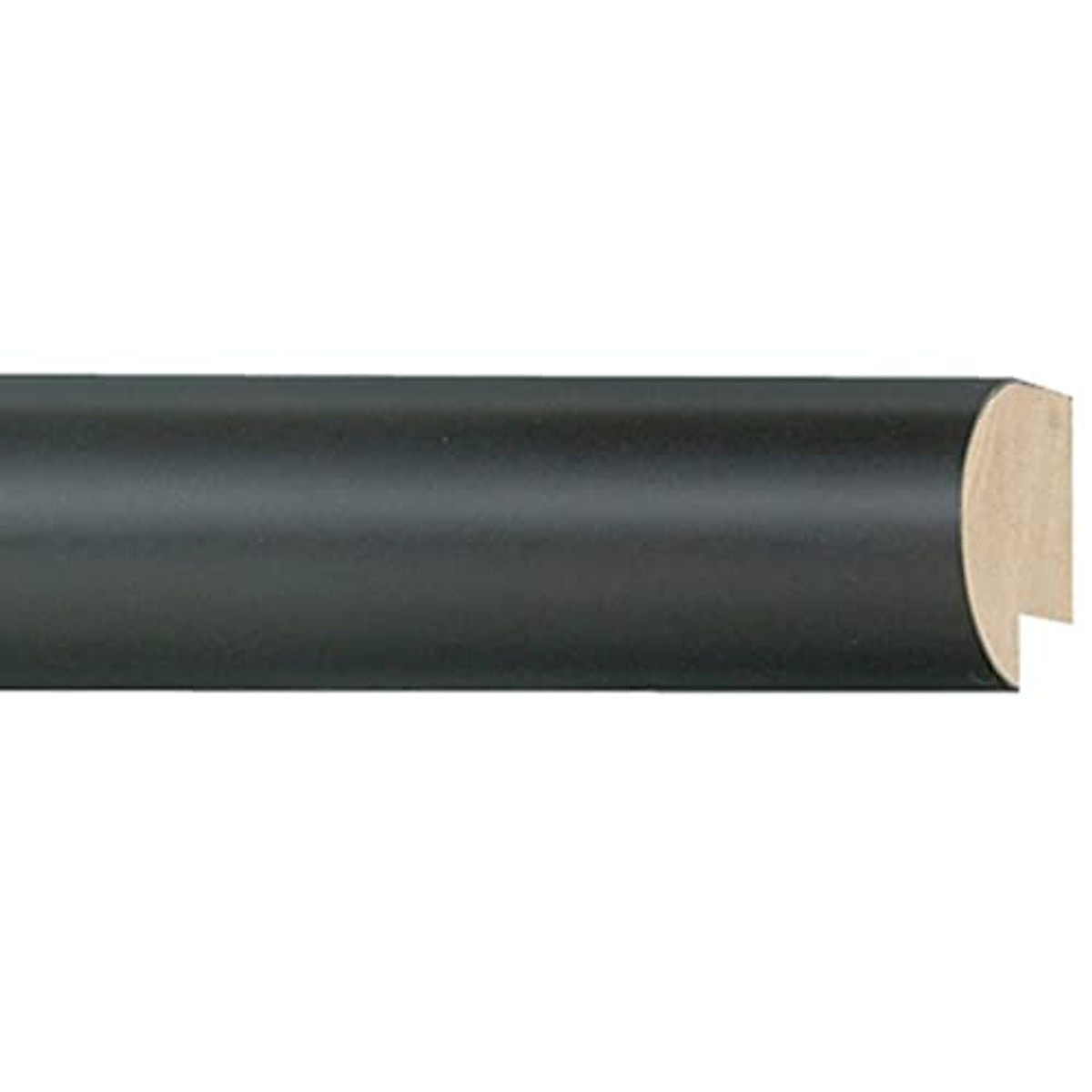 33x26 Frame Black Real Wood Picture Frame Width 1.25 Inches | Interior Frame Depth 0.5 Inches | Rolio Modern Photo Frame Complete with UV Acrylic, Foam Board Backing & Hanging Hardware