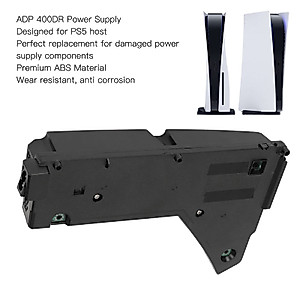Power Supply for PS5, Power Supply Unit Replacement, Power Adapter Game Console Power Unit, 400DR with Power Cord for PS5(#1)