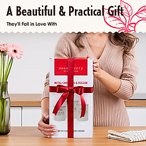 noonberry Black Canisters for Kitchen Counter, Set of 3 - Airtight Sugar and Flour Containers & Kitchen Utensil Holder, Rustic Farmhouse Canister Set for Kitchen Countertop