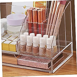 Outanaya Acrylic Desk Drawer Clear Storage Organizer Jewelry Organizer Transparent Storage Drawers