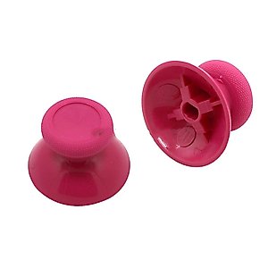 2-Pack Hot Pink 3D Replacement Joystick Thumb Stick Cap for Xbox one& Xbox one Slim Controller