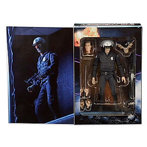 NECA Collectible Ultimate T-1000 Motorcycle Cop Terminator 7" Scale Action Figure