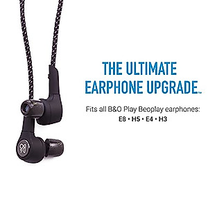 Comply Sport Pro Memory Foam Earphone Tips for B&O (Medium, 3 Pairs), Black