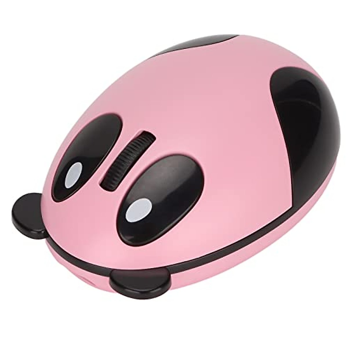 Sanpyl 2.4G Wireless Mouse with Receiver ，1200DPI 3 Buttons USB Port Plug and Play Optical Engine ABS Material Ergonomic Design Mouse for Office