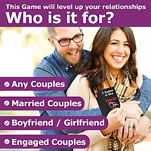 Klassia Romantic Games for Couples- Fun Conversation Cards for Better Relationship- Date Night Box- 160 Questions - Perfect Anniversary & Valentines Day Gifts for Couples