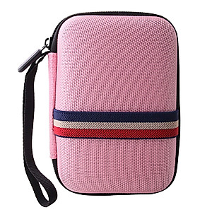 waiyu Hard Carrying Case for PROGRACE Handheld Game Kids Camera (Pink)