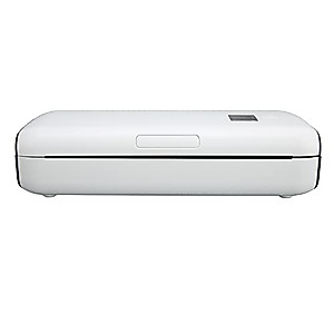 RTLR Mini Thermal Printer, Portable A4 Thermal Printer, Transparent Printing, 2600mAh Battery, High Efficiency, 203 DPI per Store (US Plug)