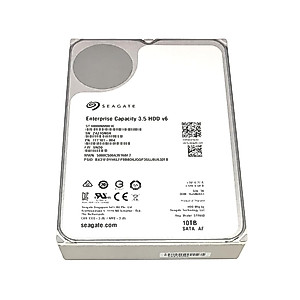 Seagate Enterprise Capacity | ST10000NM0016 | 10TB 7200 RPM SATA 6.0Gb/s 256MB Cache Hyperscale 512e 3.5" Hard Disk Drives (Renewed)