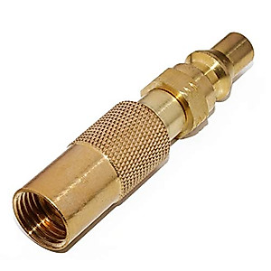 DOZYANT 1/4 inch RV Quick Connect Adapter Conversion Fitting for Blackstone Tabletop Grill - 17 Inch and 22 Inch Portable Gas Griddle