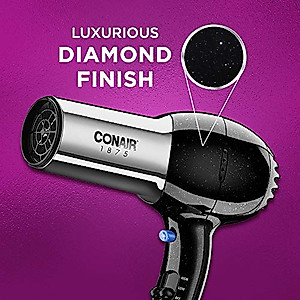 Conair Hair Dryer, 1875W Full Size Hair Dryer with Ionic Conditioning, Blow Dryer