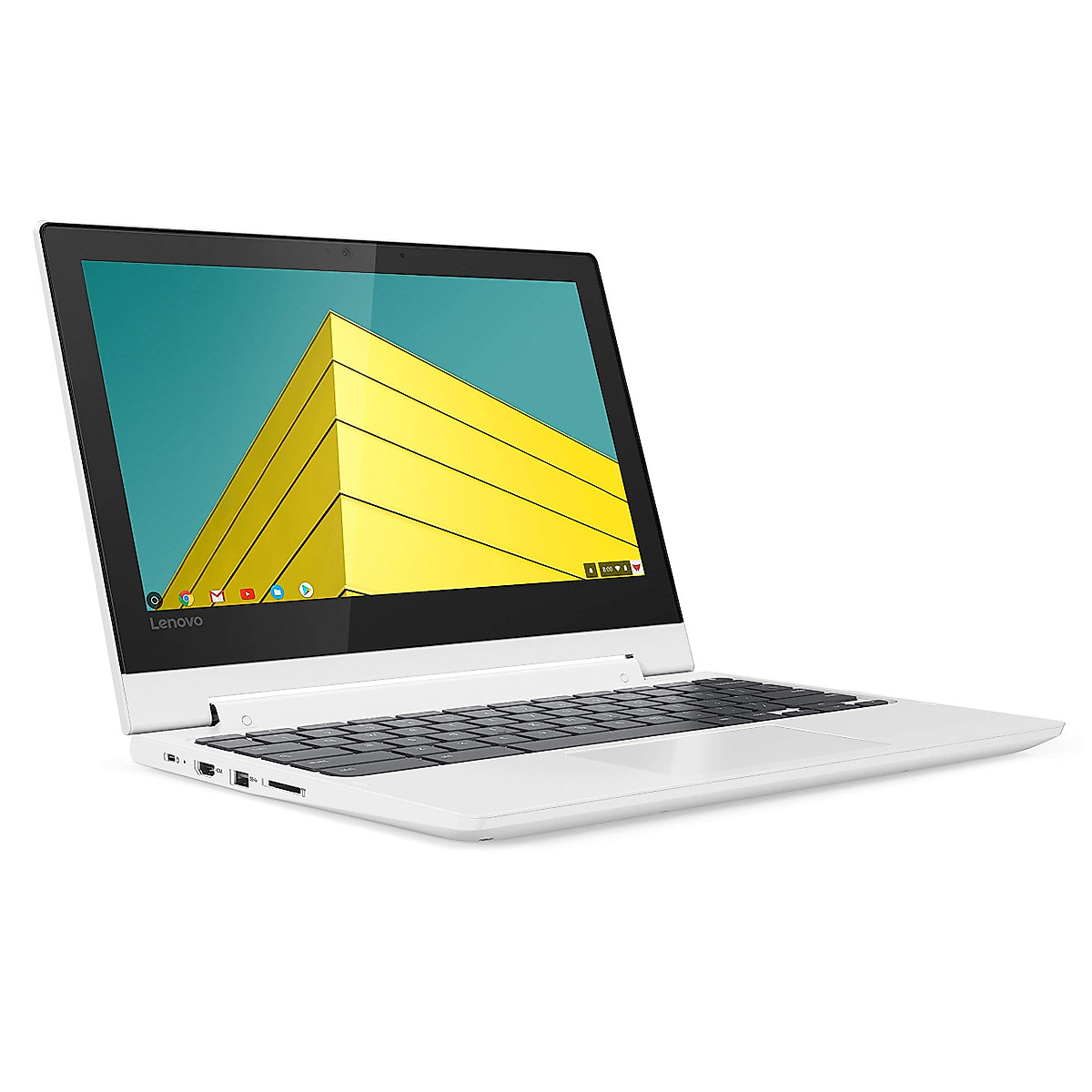 Lenovo Chromebook Flex 3 11" Laptop, 11.6-Inch HD (1366 x 768) IPS Display, MediaTek MT8173C Processor, 4GB LPDDR3, 64 GB eMMC, Chrome OS, 82HG0006US, Blizzard White (Renewed)