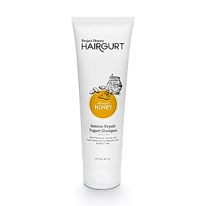 Hairgurt Natural Intense Repair Yogurt Shampoo For Women With Frizzy, Dry, Damaged Hair. For The Appearance Of Noticeably Thicker, Fuller Hair. Even On Color Treated Hair. Sulfate-Free (237 ml / 8 oz)
