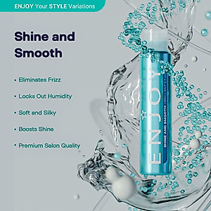 ENJOY Smooth and Shine Enhancing Formula (3.4 OZ) to Repair Damaged Hair