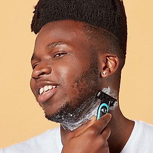 BIC US 5-Blade Unisex Shaving Razor For Men and Women, Lubrication Strip For a Smooth, Close Shave, 12 Cartridges