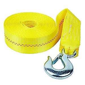 Fulton WS20HD0600 Heavy Duty Trailer Winch Strap with Hook 2" x 20'