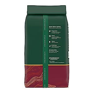 Starbucks Flavored Ground Coffee, Cinnamon Dolce Flavored Coffee, Blonde Roast Coffee, Made with Ground Arabica Coffee Beans, 11-Ounce Bag (Pack of 2)