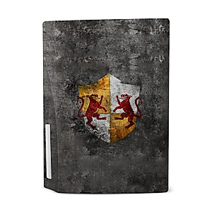 Head Case Designs Officially Licensed EA Bioware Dragon Age Ferelden Distressed Heraldry Vinyl Faceplate Sticker Gaming Skin Decal Cover Compatible With Sony PlayStation 5 PS5 Disc Edition Console