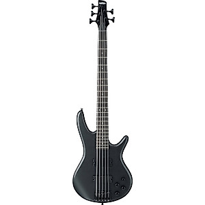 Ibanez 5 String Bass Guitar, Right, Weathered Black (GSR205BWK)