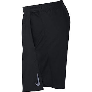 Nike Men's Challenger Dri-FIT 7'' Running Shorts (Large, Black/Black)