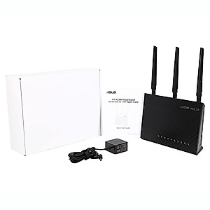 ASUS Wireless AC1900 Dual-Band Gigabit Wireless Router (RT-AC68P) (Renewed)