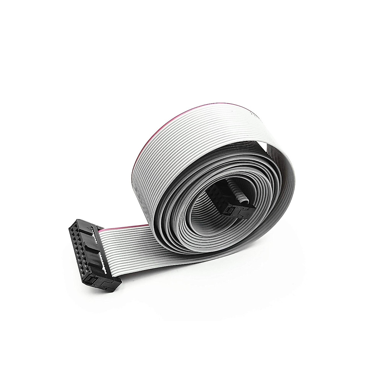 BLS 2.54mm Pitch IDC 20-Pin F/F Connector Extension Flat Ribbon Cable 150cm Length