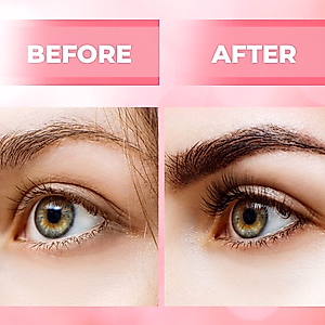 Lushful Lash Advanced Eyebrow Conditioner Growth Serum for Thicker, Longer, Healthier and Fuller Eyebrow, Clinic Developed Formula, Enhancer and Lengthener - Friendly to Skin and Cruelty Free (5 ML)