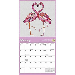 Cross Stitching 2021 Wall Calendar