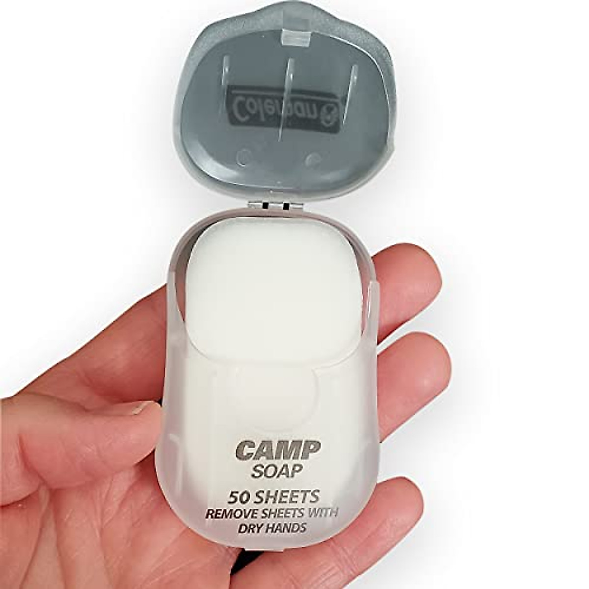 Coleman Camp Soap Sheets, Travel Soap Sheets - 50 count