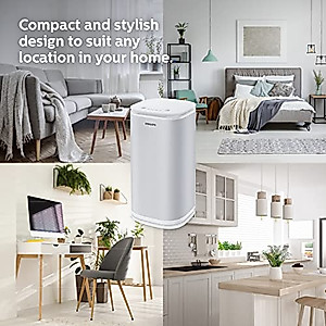 Philips LED UV Light Sanitizer Air Cleaner | Touch Control | Auto-Off Safety | ETL Listed & EPA Certified