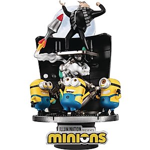 Beast Kingdom Minions: Stealing Moon DS-050 D-Stage Statue, 6 inches