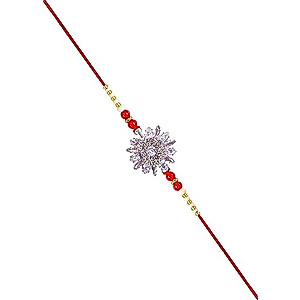 Fancy Rakhi for Brother Small Bro Rakshabandhan Thread/Raksha Bandhan Rakhi - P1 (Design 6)