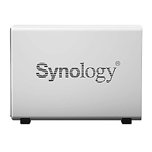 Synology DiskStation DS120j Mini Desktop NAS Server, Marvell Armada 3700 88F3720, 512MB DDR3L, 8TB SATA, Synology DSM Software