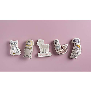 Primitives by Kathy Softie Throw Pillow, 5 x 4-Inches, Owl