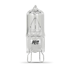 Feit Electric BPQ35/G9/CAN 35-Watt Warm White G9 Base Dimmable Halogen Light Bulb