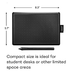 Wacom UCTL472K1A One Drawing Tablet, Small, For Windows PC and Mac (Renewed)