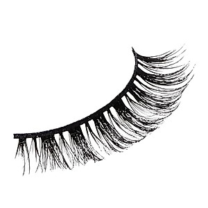 KISS Lash Couture, False Eyelashes, Muse', 14 mm, Includes 2 Pairs Of Lashes, Contact Lens Friendly, Easy to Apply, Reusable Strip Lashes, Glue On Lashes
