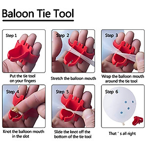 Easeen 8 Sets Balloon Stand Kit, Table Balloon Stand Holder, Reusable Centerpiece with Base for Birthday Decorations, Party, Wedding and Graduation Decorations