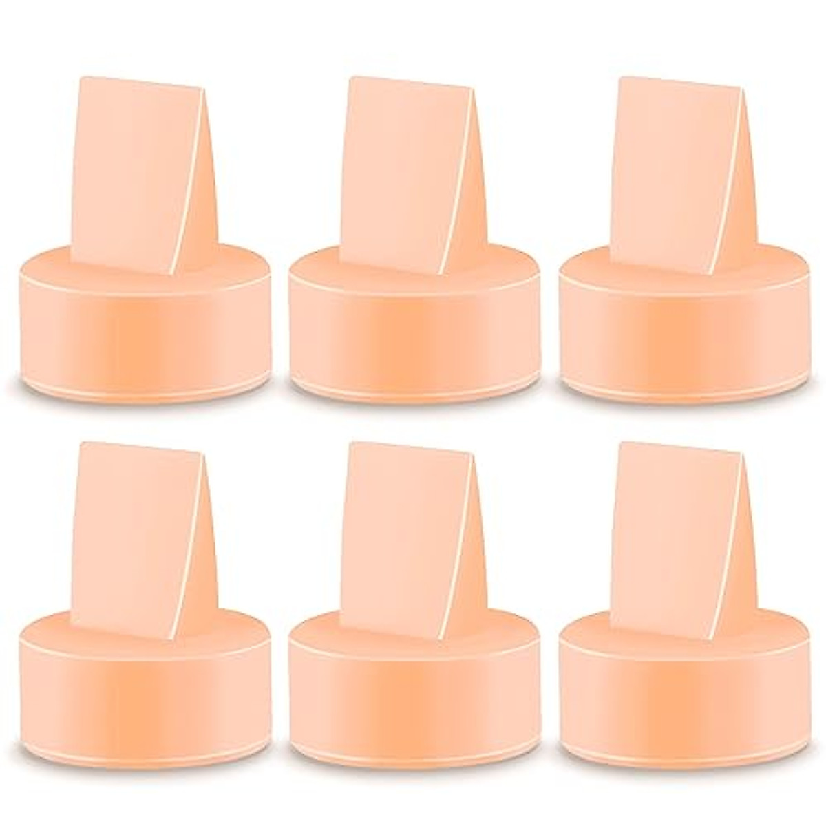 Maymom Duckbill Valves for Spectra. Designed for Spectra S1 Spectra S2 Spectra 9 Plus Spectra Dew 350 Not Original Spectra Pump Parts Spectra S2 Accessories Replace Spectra Valve (6 ct Orange)