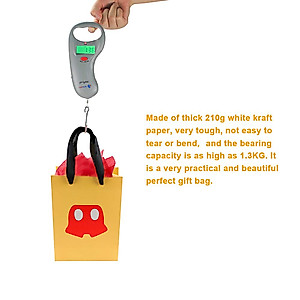 Hpscdyo 18 Pcs Party Bags, Reusable Treat Candy Snack Goodie Gift Favor Bag for Kids Birthday Party Decorations Baby Shower Theme Party Supplies