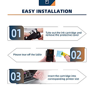 Ankink 275XL 276XL Remanufactured Ink Cartridge Replacement for Canon PG-275 CL-276 275XL 276XL Compatible with Canon PIXMA TS3520 TS3522 TS3500 TR4720 TR4700 Printers(1 Black, 1 Color, 2 Pack)