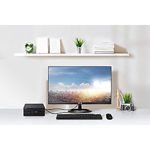 Asus PN50 Mini PC System with AMD Eight Cores Ryzen 7 4700U, 16GB DDR4 RAM, M.2 PCIE 512GB SSD, WiFi 6, Bluetooth, USB-C, Windows 10 Pro (PN50-SYS715PXFD1)