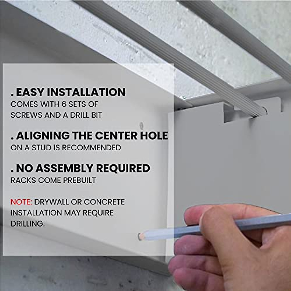 SCAR EMPIRE Space Saver Wall Mounted Drying Rack Holds 60 lbs Capacity - Stainless Steel Laundry Drying Rack Foldable - Sweater, Towel, Clothes Drying Rack Wall Mounted for Indoor & Outdoor (White)