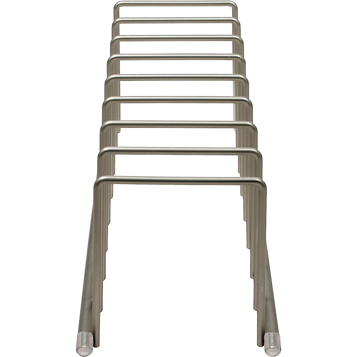 FitWell Kitchen Bakeware Organizer,Plate Racks,Rack for Plastic Lids,Cutting Boards,Cookie Sheets,Pots & Pans Holder,Compact Kitchen Storage,Cabinet Organizer