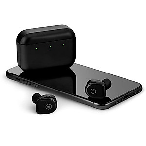 Master & Dynamic MW08 True Wireless Earphones (Black Ceramic/Matte Black Case)